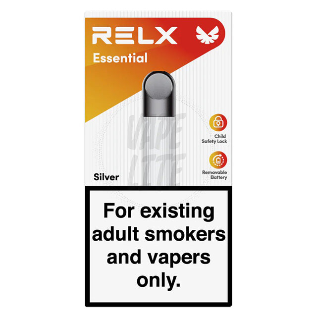 RELX | Essential Vape Device | Silver – Vape Lite